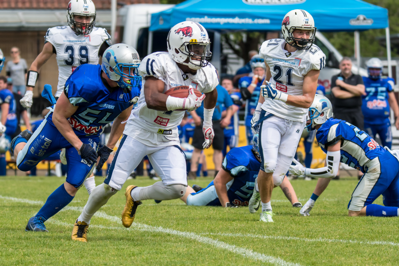 Gewitter sorgt für Spielabbruch in Ravensburg – ifm Razorbacks