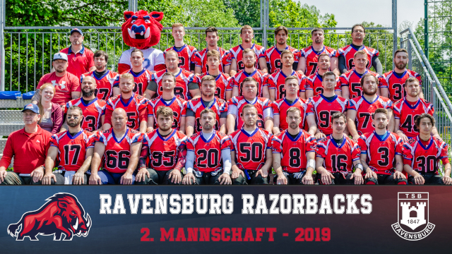 2. Mannschaft 2019 – ifm Razorbacks