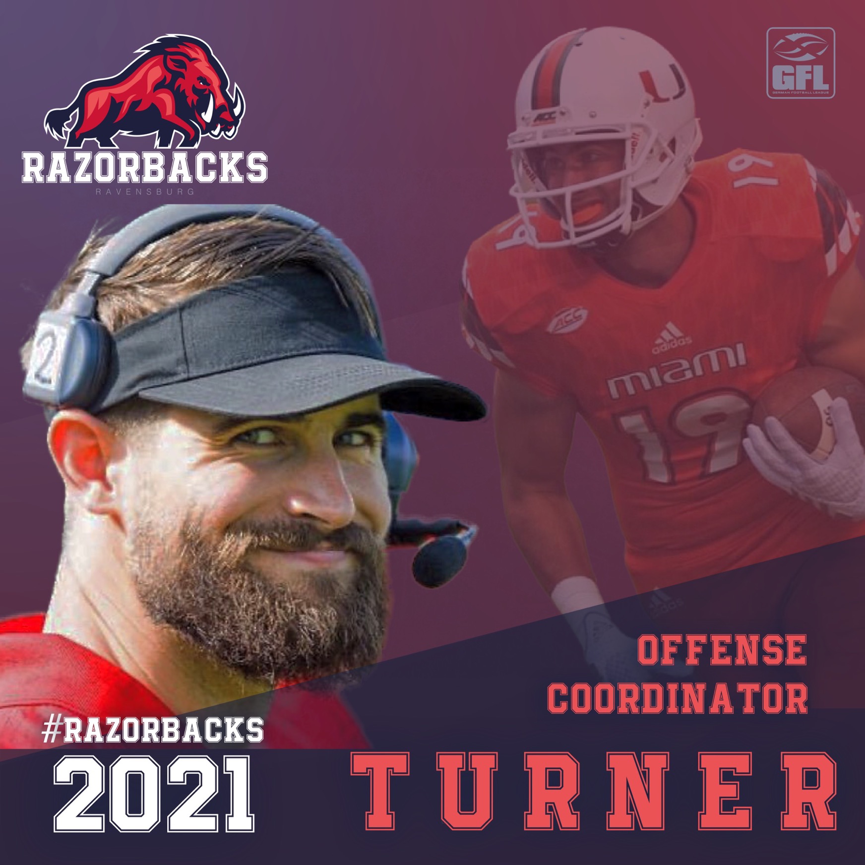 Clayton Turner wechselt 2021 zu den Razorbacks – ifm Razorbacks